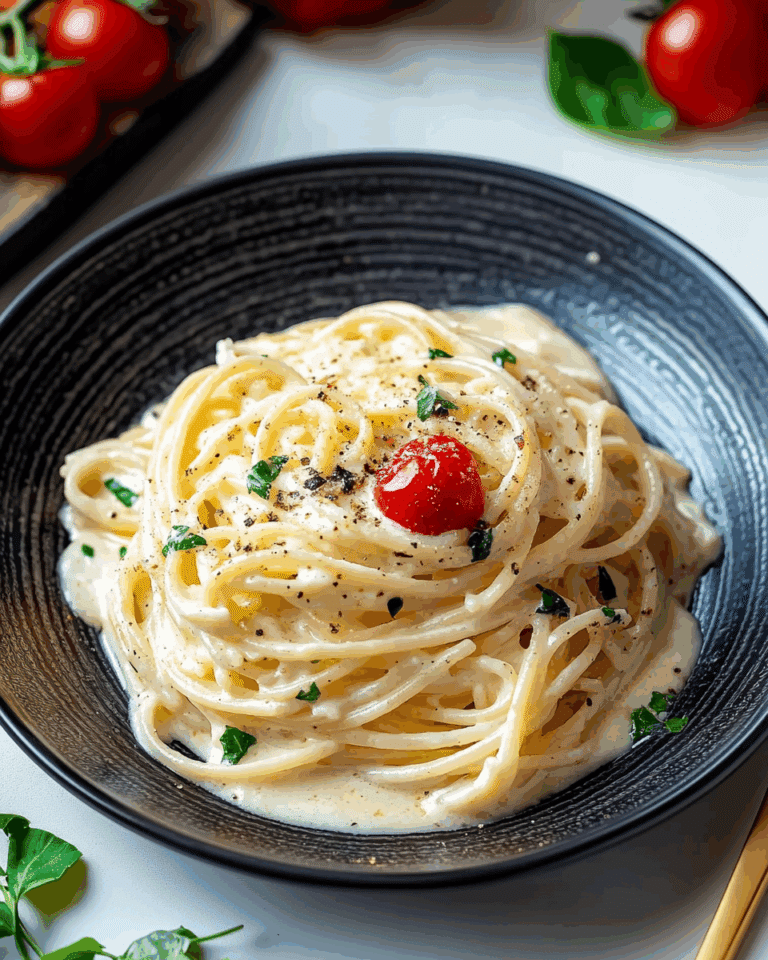 White Sauce Spaghetti - Cookandvibes