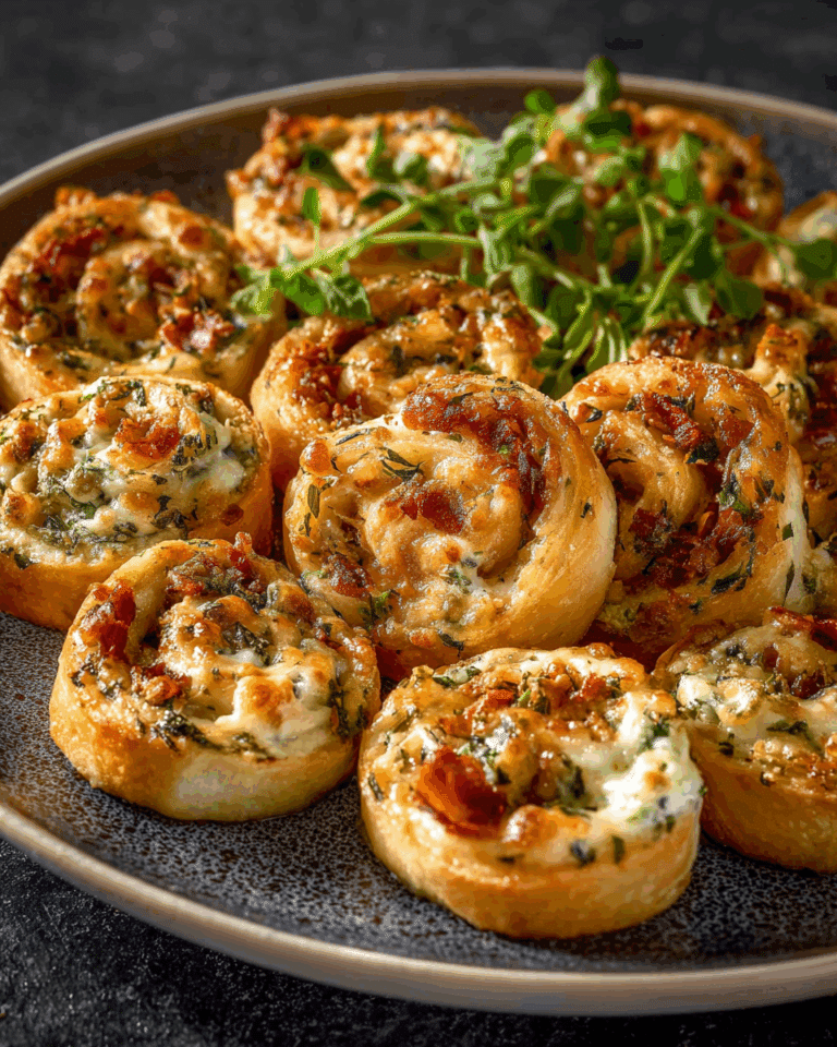 Cheesy French Pinwheels - Cookandvibes