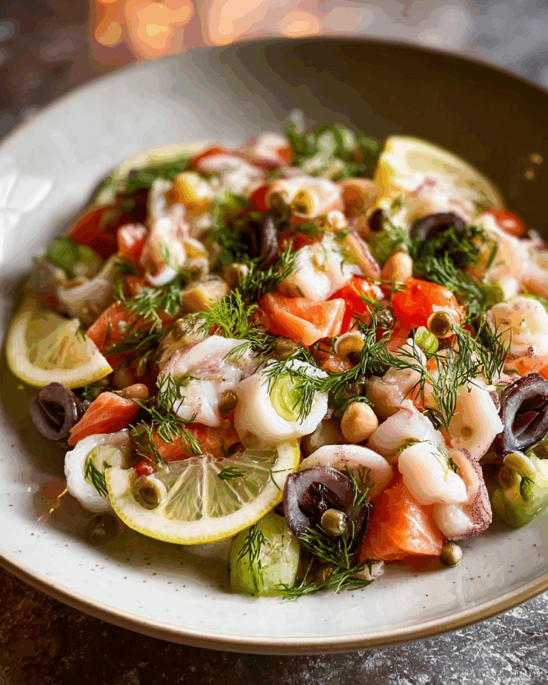 Seven Fishes Seafood Salad (Italian Christmas Classic) - Cookandvibes