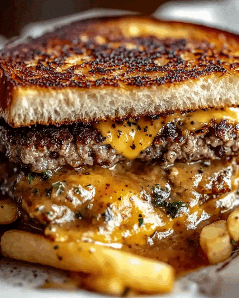 Patty Melt Burger with Secret Sauce - Cookandvibes