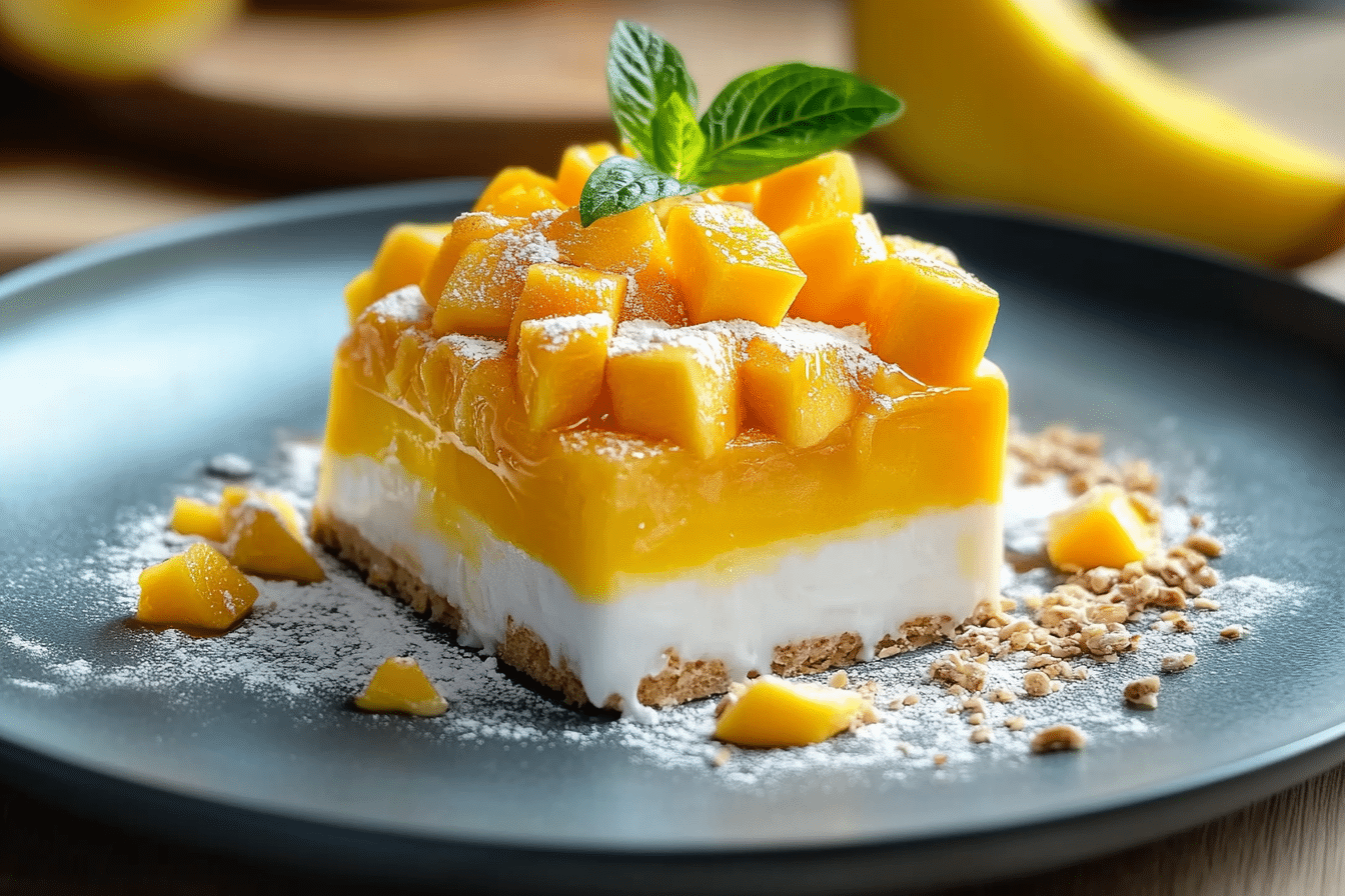Filipino Mango Float - Cookandvibes