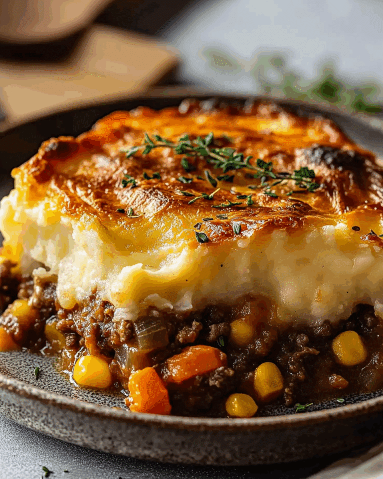 Mum’s Traditional Cottage Pie - Cookandvibes