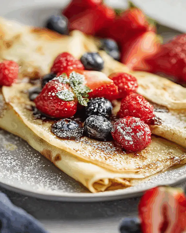 Easy Crepes Recipe - Cookandvibes