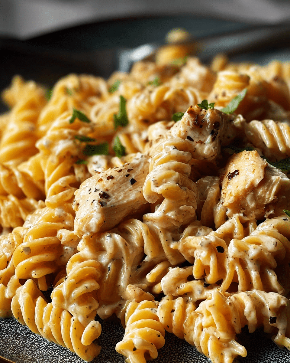 Creamy Crock Pot Ranch Chicken Pasta - Cookandvibes
