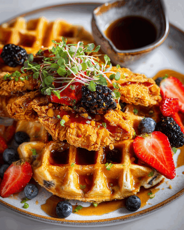 Chicken and Waffles - Cookandvibes