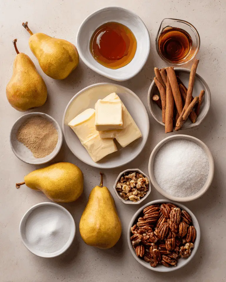 Pear Maple And Pecan Tarte Tatin - Cookandvibes